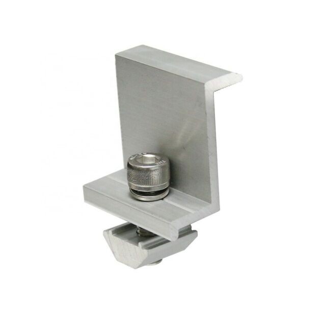 ตัวยึดขอบแผง End Clamp 35 mm. – บริษัท อาร์3โซล่าเซลล์ จำกัด