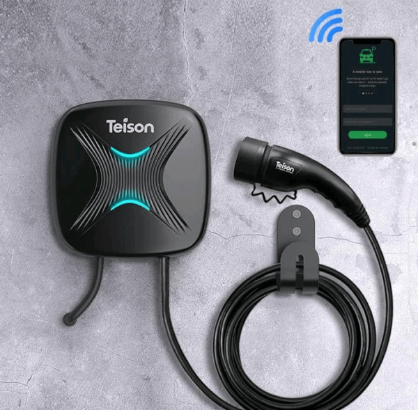 Teison EV Charger รุ่น Smart Mini เครื่องชาร์จรถยนต์ไฟฟ้า ขนาด 7.4-22 ...