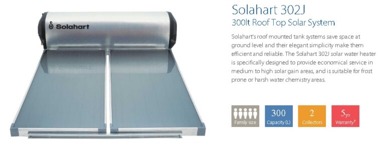Solar hot water Solahart 300Lits – บริษัท อาร์3โซล่าเซลล์ จำกัด